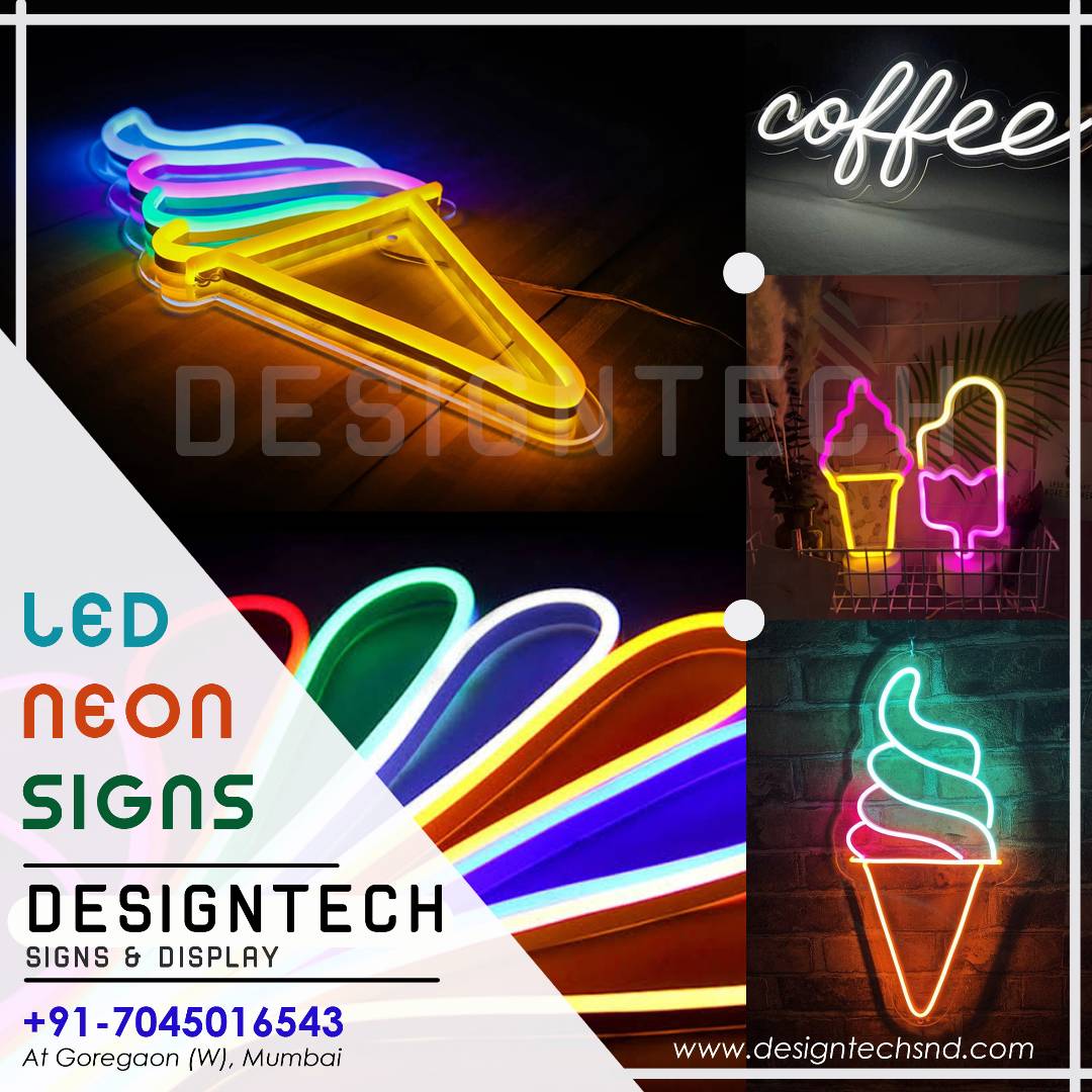 3d Acrylic Led Neon Sign Board at Rs 1500 / Foot in Mumbai, Maharashtra ...