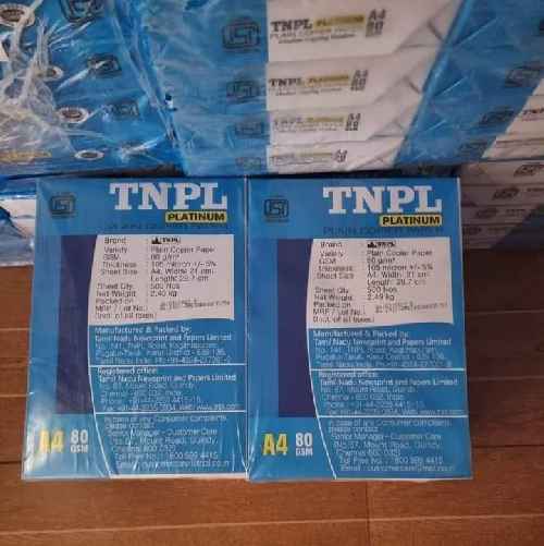 TNPL 80 GSM A4 Size Paper at Rs 183 / Sets in Morbi, Gujarat - Shree Ramdev Paper Products