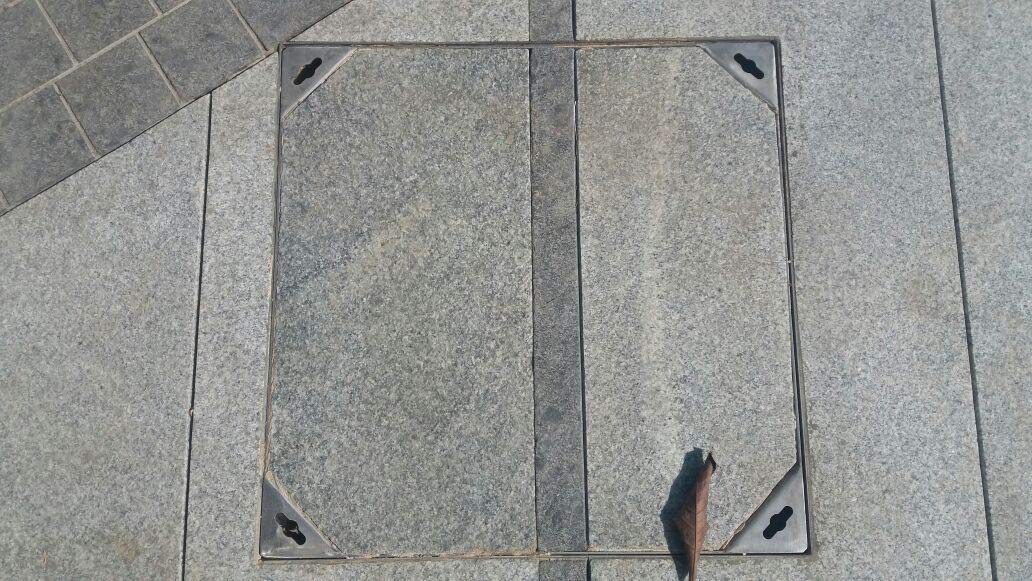 V Drains Recessed Manhole Covers Tile /Marble Insert Type Manufacturer ...